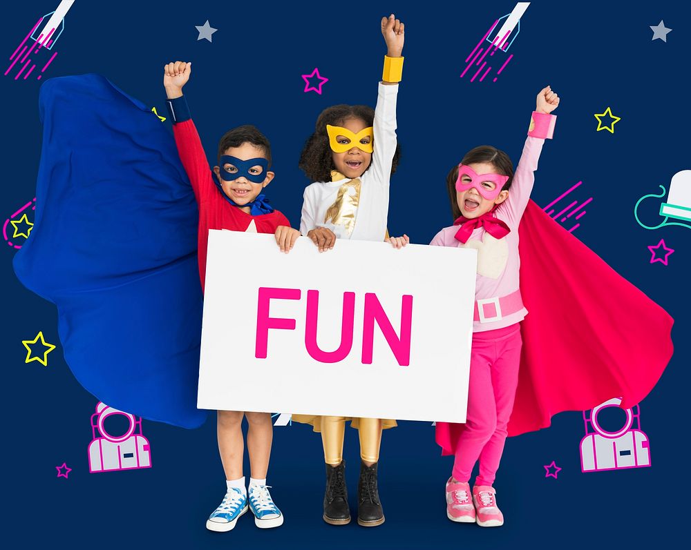 Imagination galaxy cheerful illustration childhood | Free Photo - rawpixel