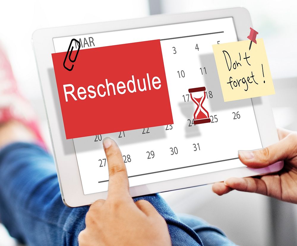 Reschedule Calendar Plan Planning Organizer | Premium Photo - rawpixel