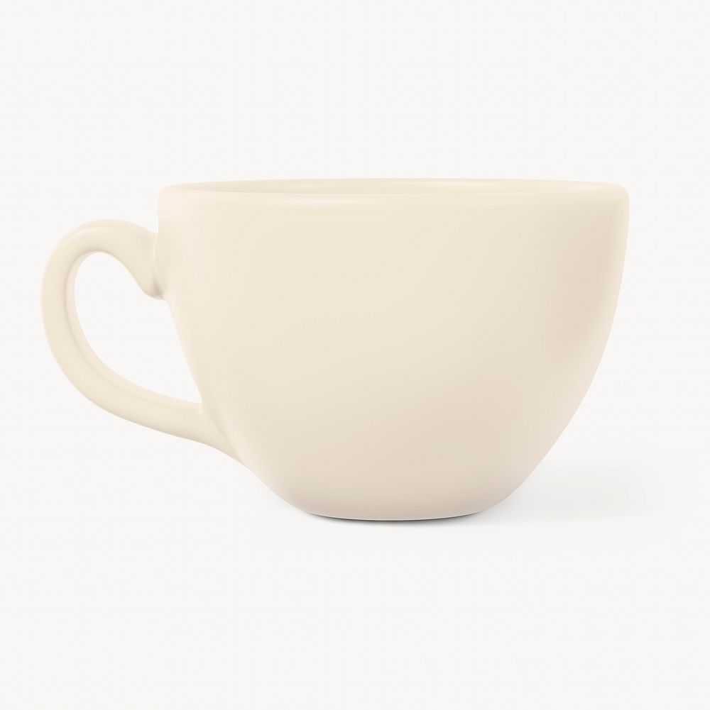 Beige coffee cup, product design | Free Photo - rawpixel