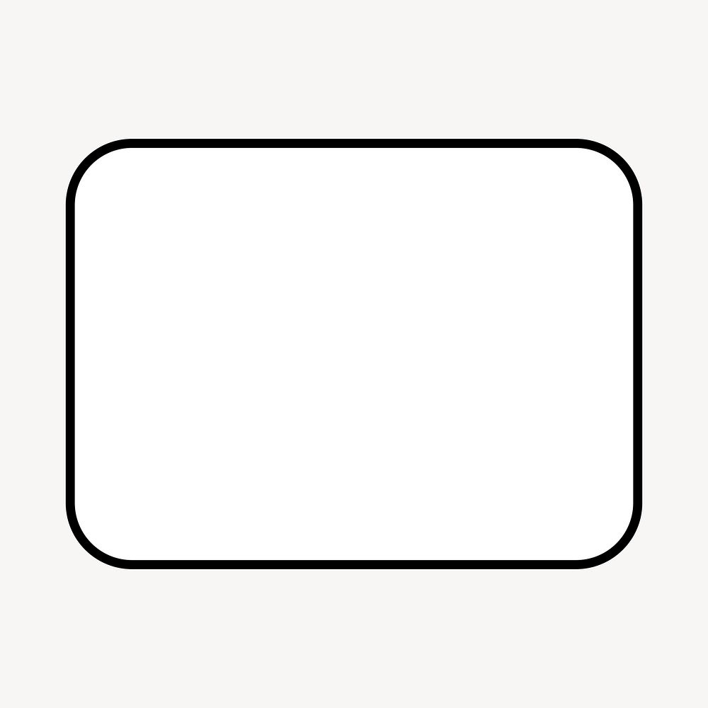 Blank text box collage element | Premium Vector - rawpixel