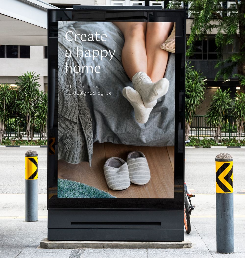 Home interior advertising sign board, | Premium Photo - rawpixel