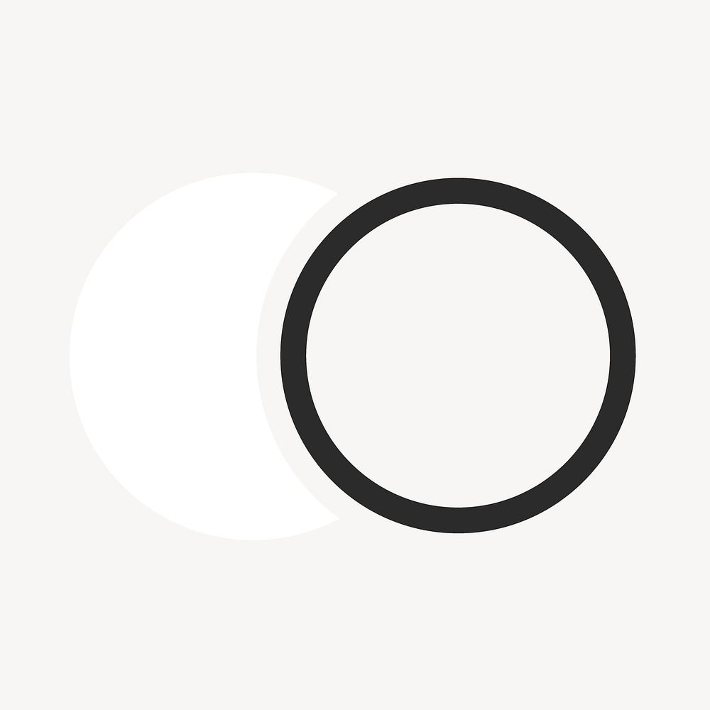 Overlapping circles, business logo element | Premium Icons - rawpixel