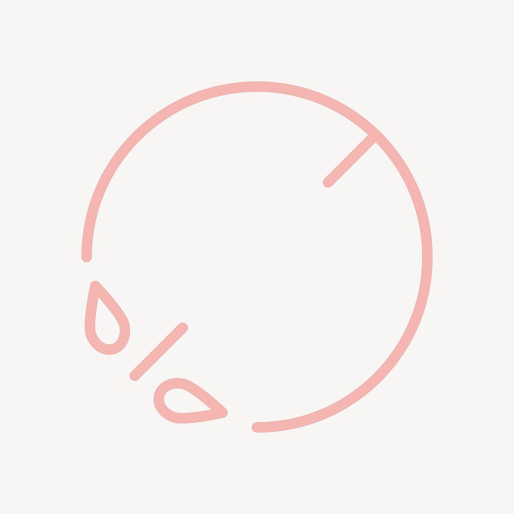 Pink circles logo element, aesthetic | Premium Vector - rawpixel