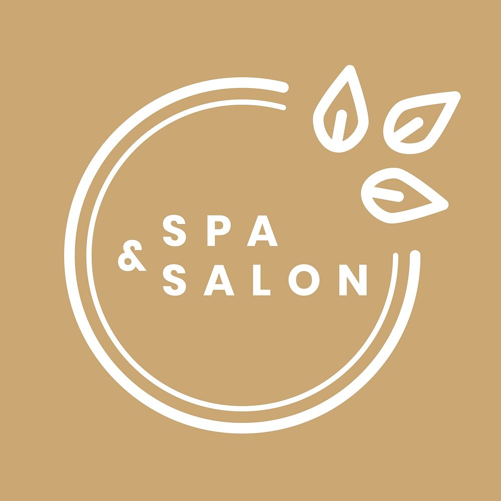 Spa center logo template, modern | Premium Vector Template - rawpixel