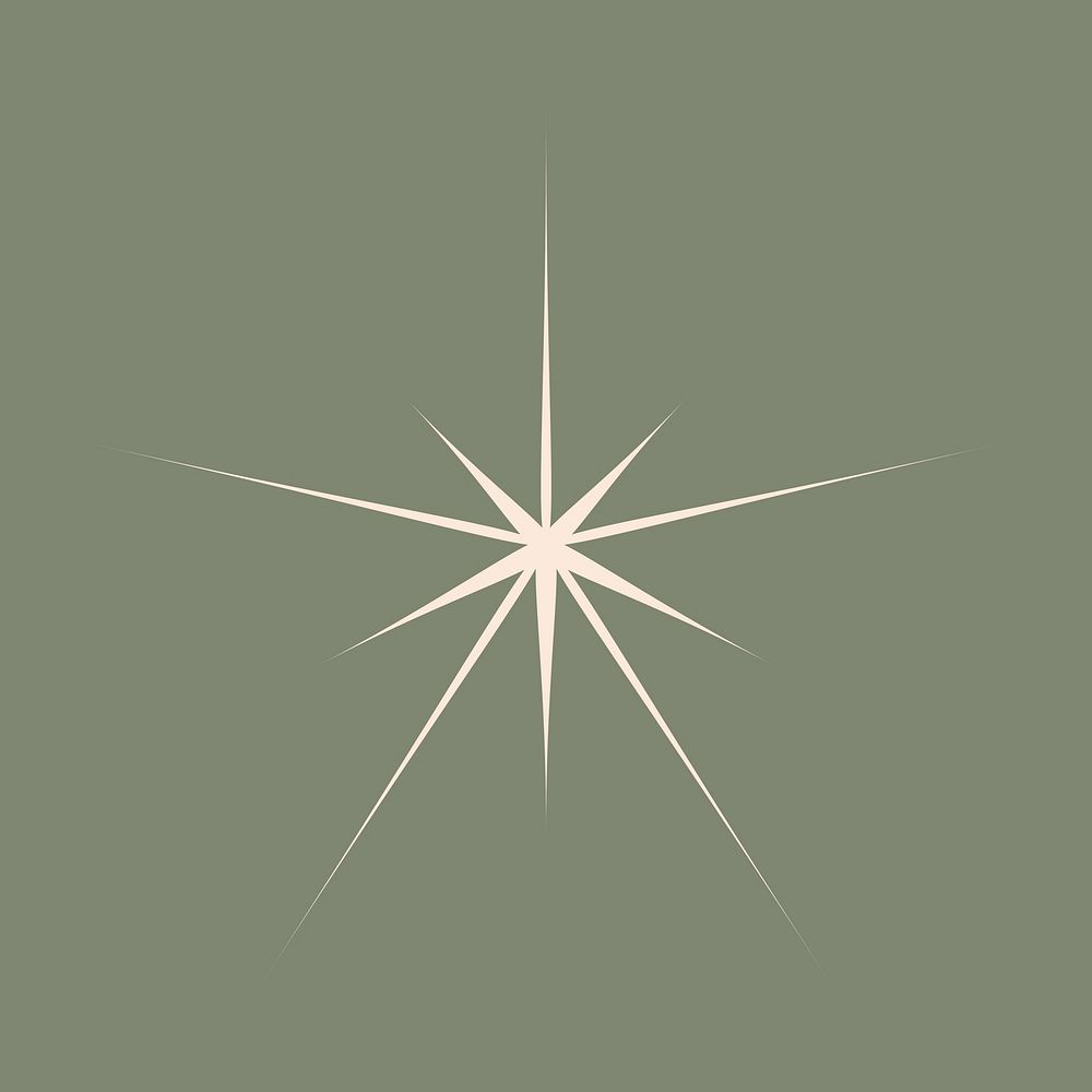 Beige Starburst Minimal Aesthetic Shape Free Psd Rawpixel