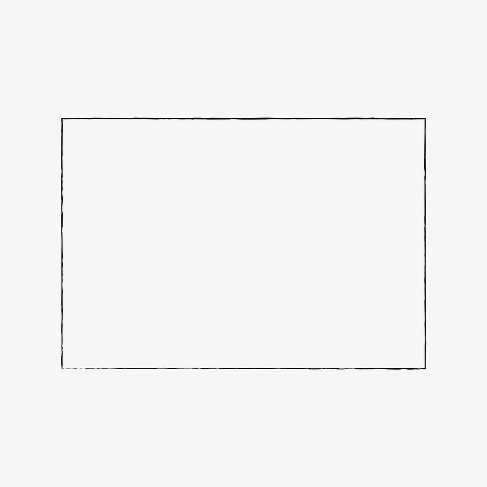 Rectangular frame collage element, | Premium Vector - rawpixel