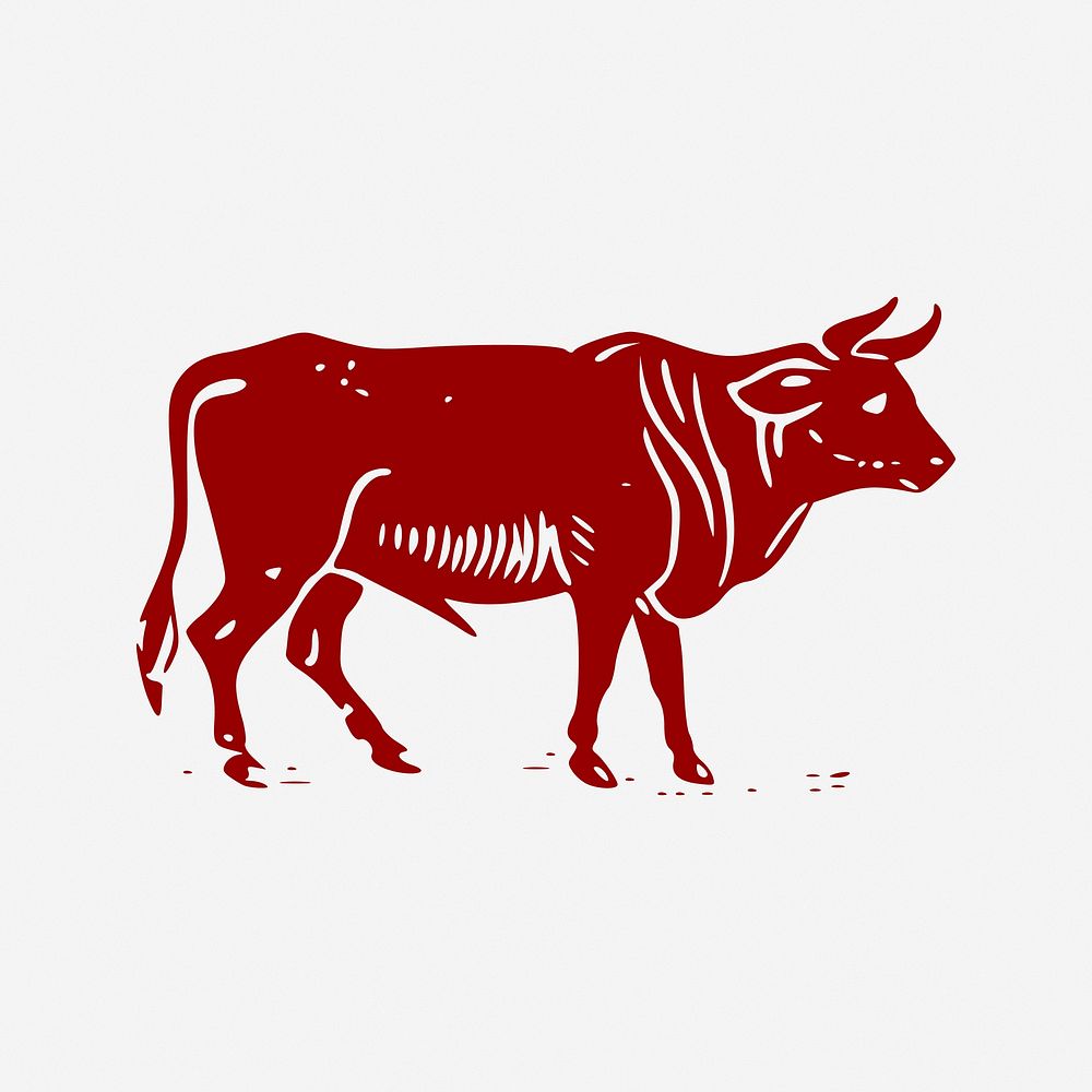 Ox illustration. Free public domain | Free Photo - rawpixel