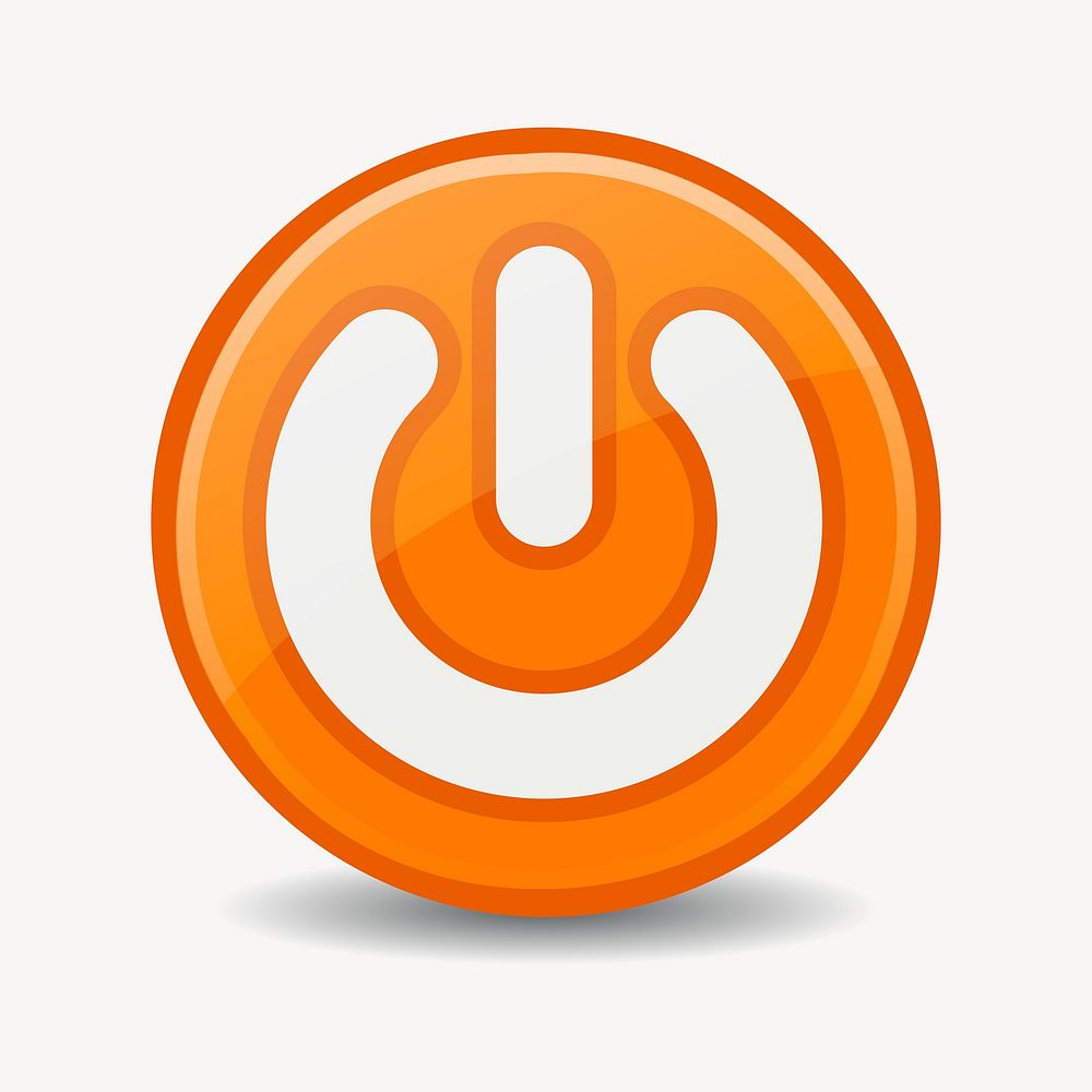 Power icon clipart, illustration. | Free Photo - rawpixel