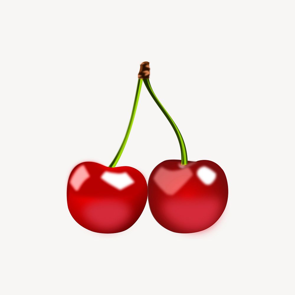 Cherries illustration. | Free Photo - rawpixel