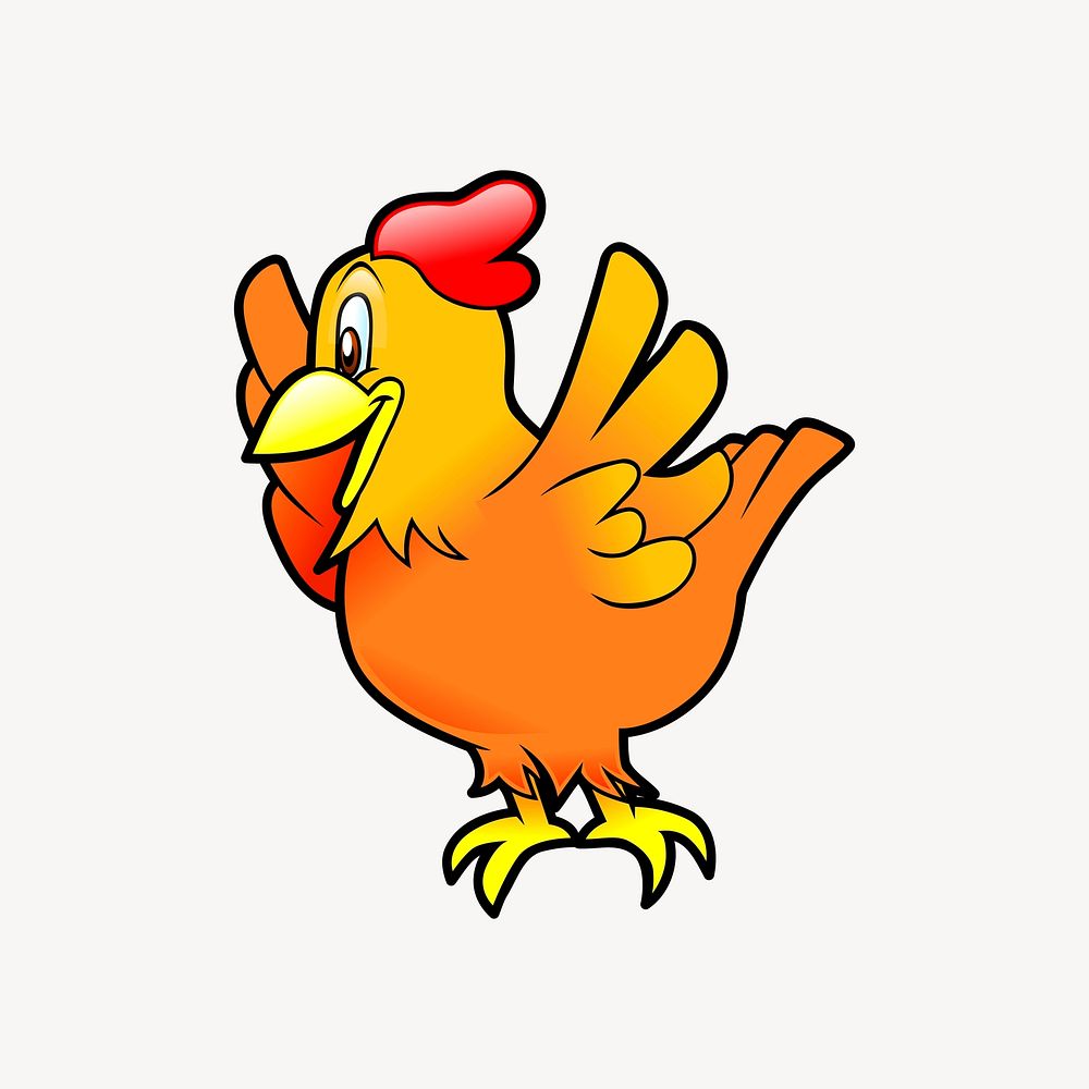 Hen clipart vector. Free public | Free Vector - rawpixel