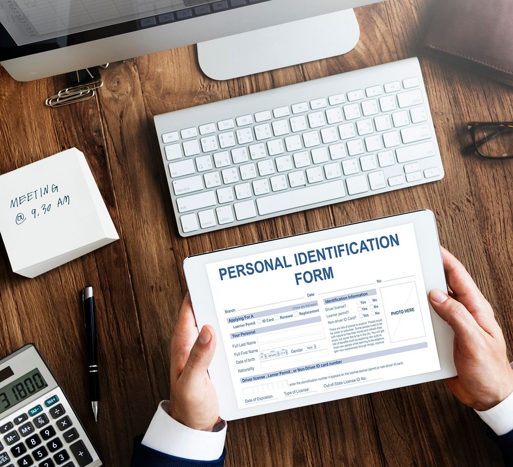 Personal Identification Form Application Concept | Free Photo - rawpixel