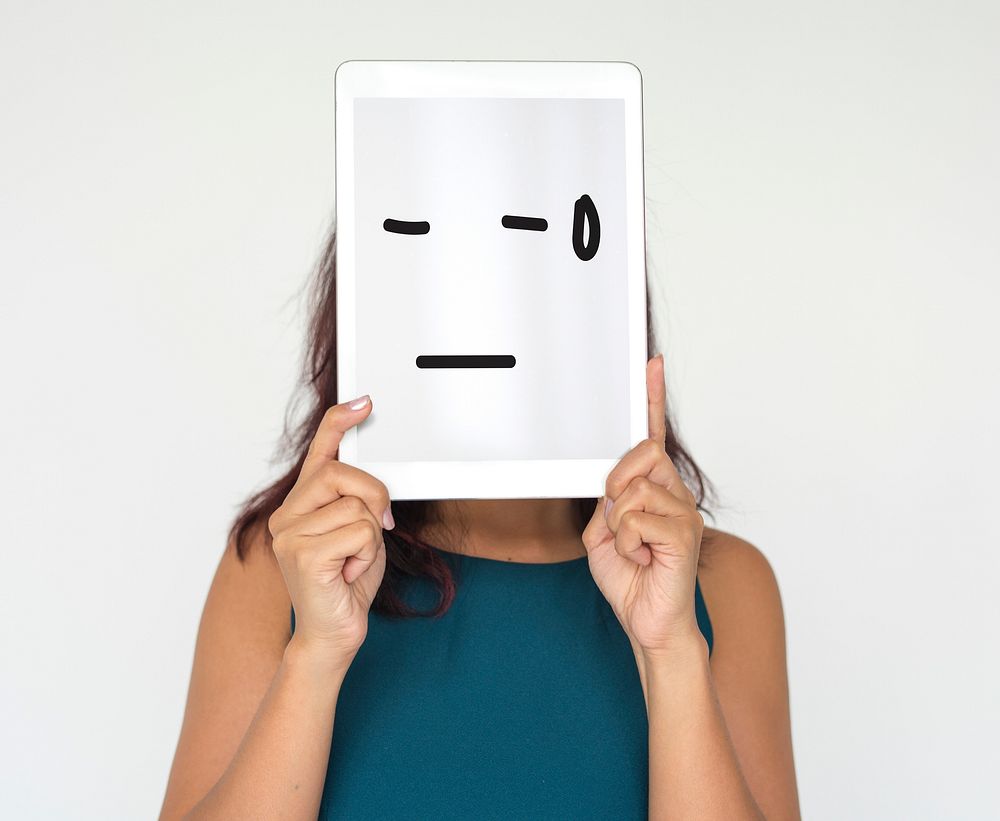 Illustration awful sadness face banner | Premium Photo - rawpixel