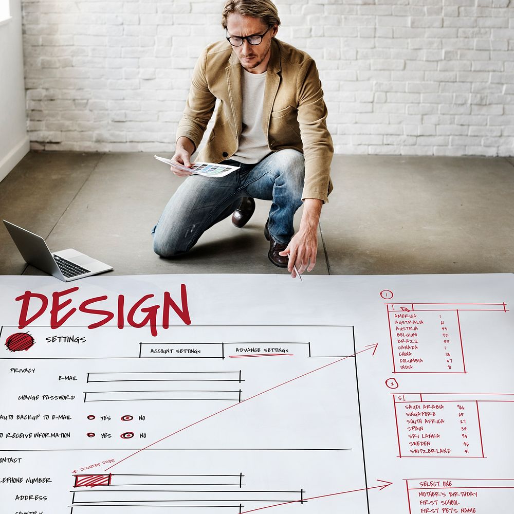 Man working banner network graphic | Premium Photo - rawpixel