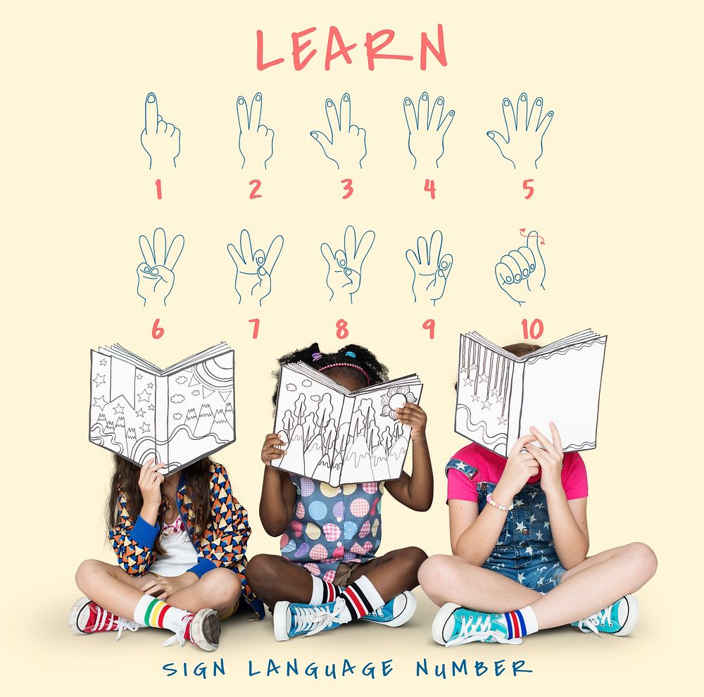 Sign Language Number Instruction Lesson | Premium Photo - rawpixel