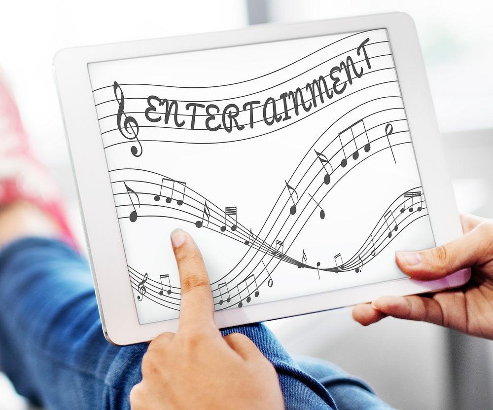 Music Notes Entertainment Melody Listening | Premium Photo - rawpixel