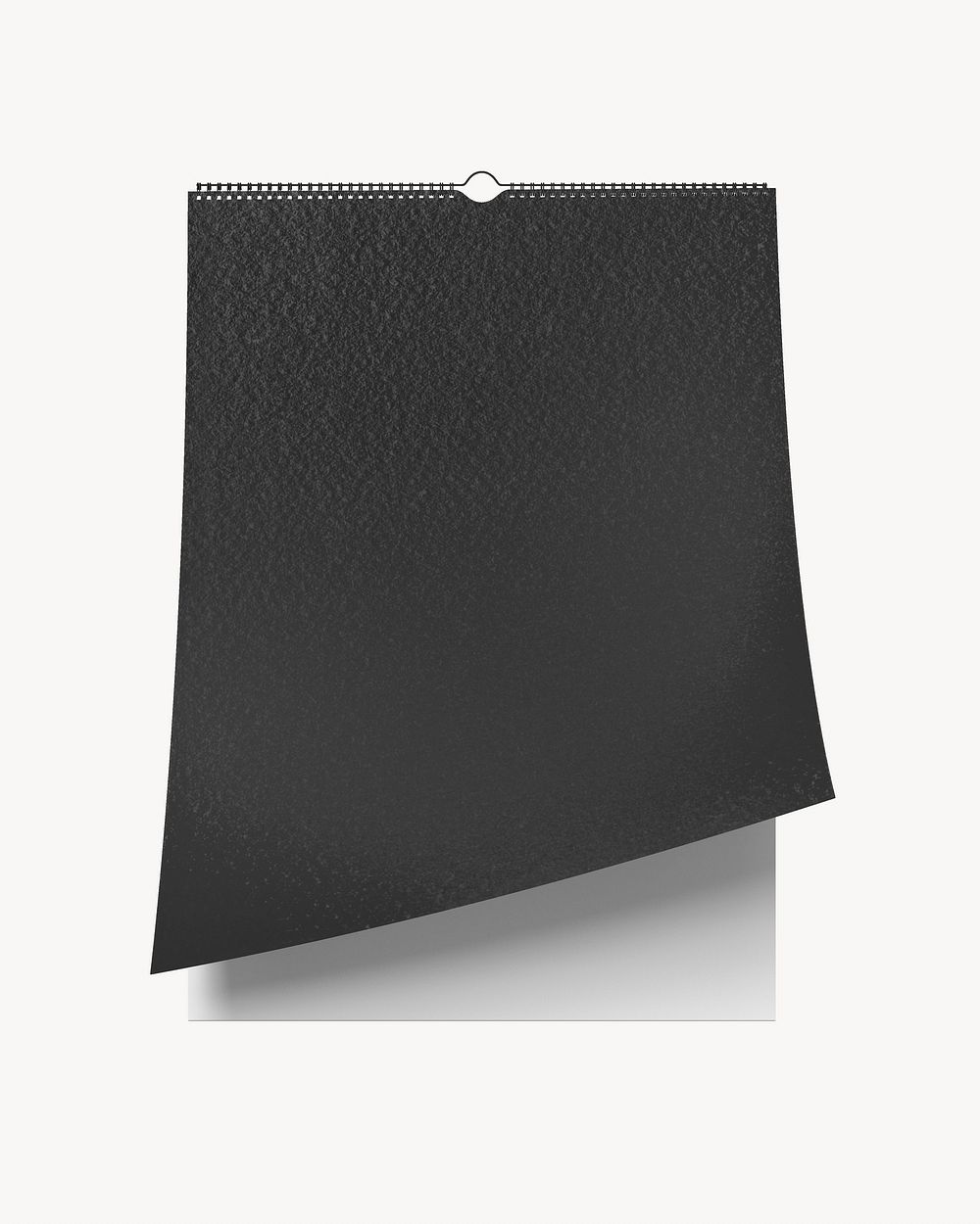 Wall calendar, black 3D design | Free Photo - rawpixel