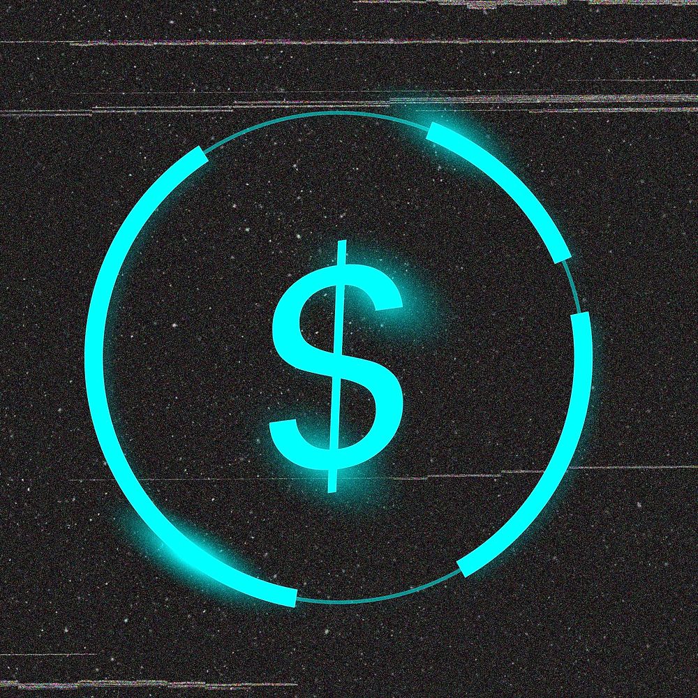 Money icon in round shape | Free Photo - rawpixel