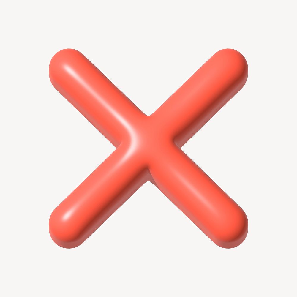 Red cross 3D illustration psd | Free PSD - rawpixel