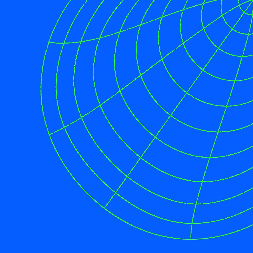 Green wireframe, blue background collage | Premium PSD - rawpixel