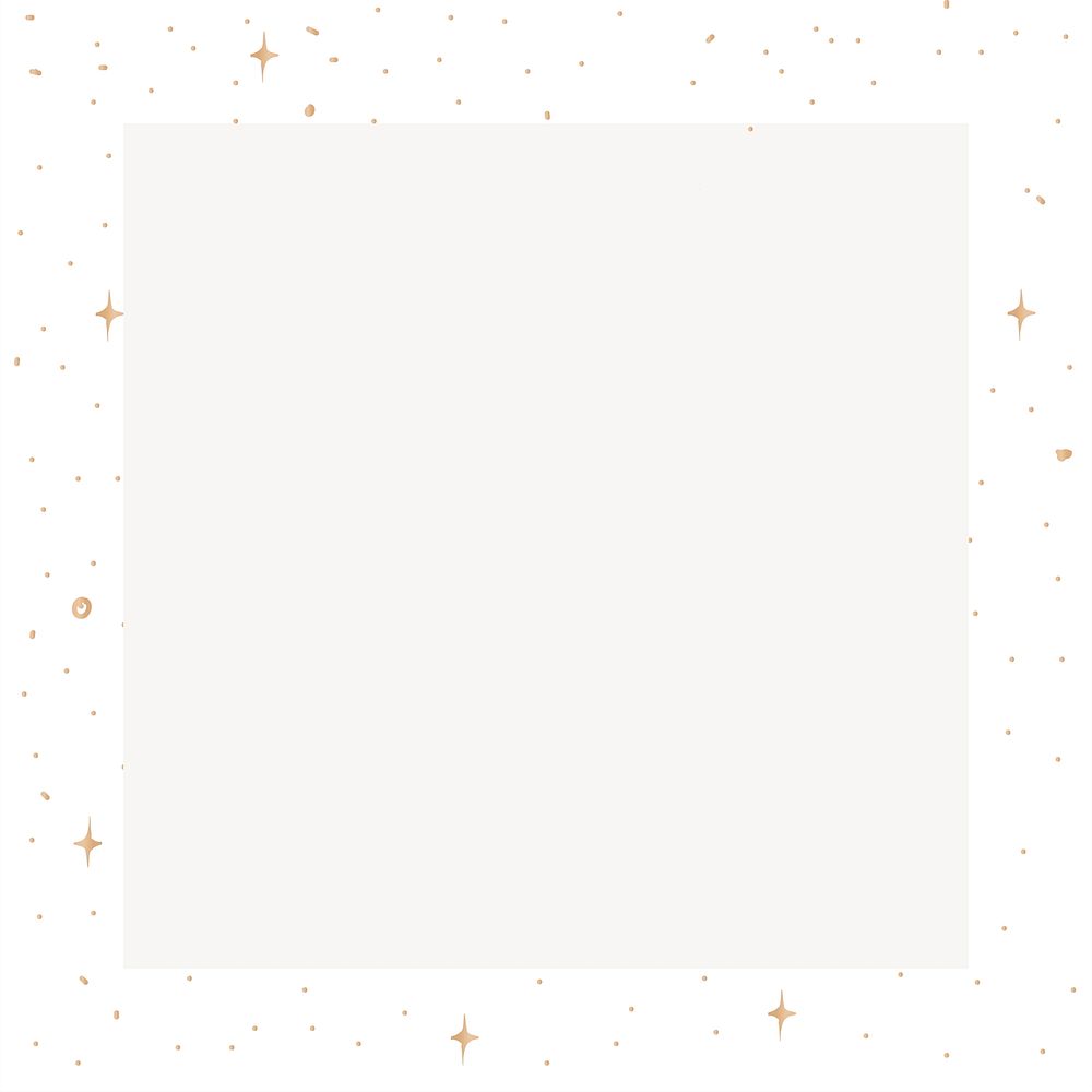 Sparkly doodle frame background | Premium Photo - rawpixel