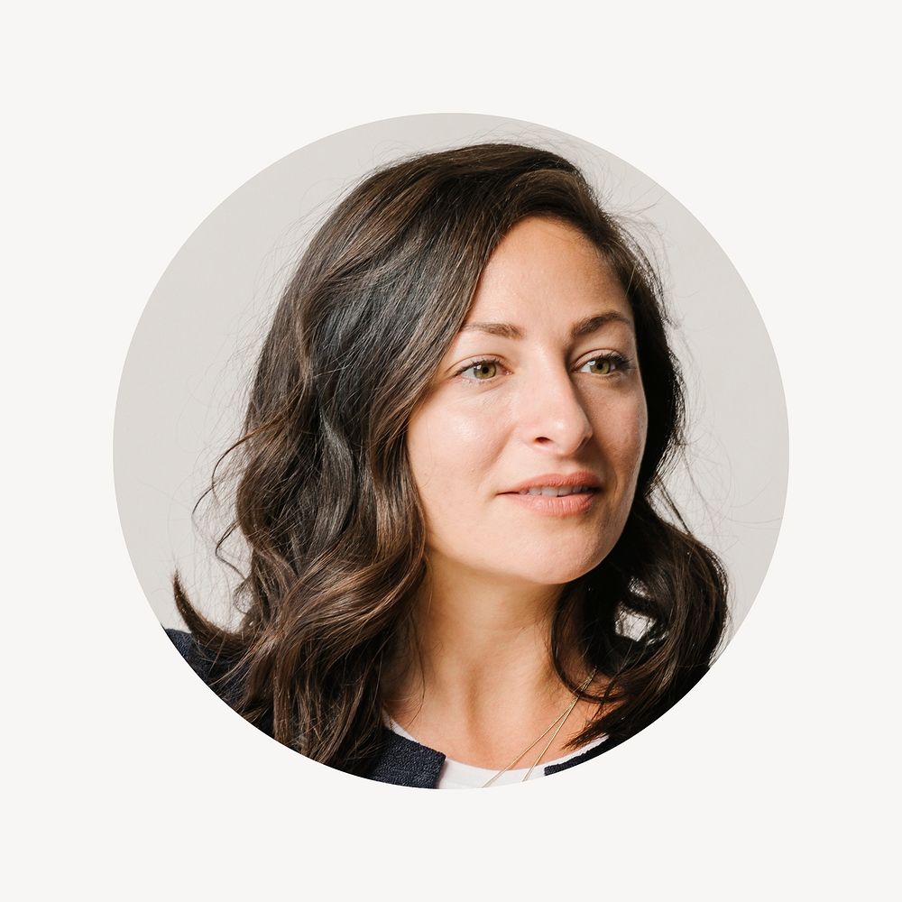 Professional user profile, businesswoman psd | Premium PSD - rawpixel