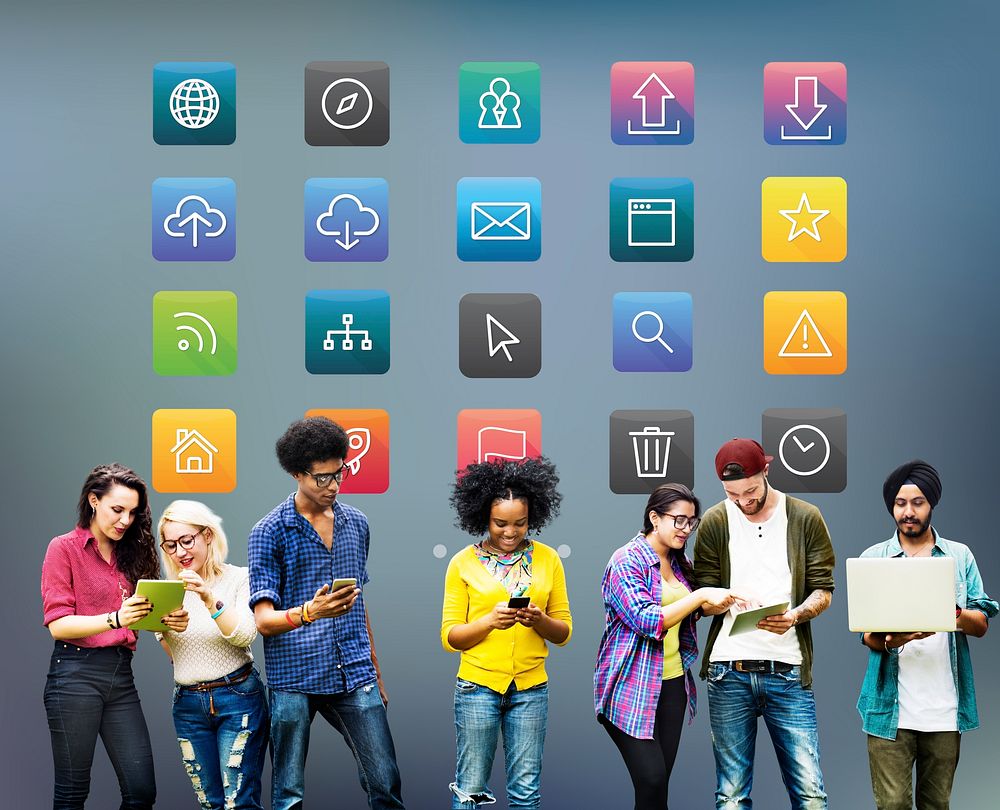 Application Connection Digital Internet Graphic | Premium Photo - rawpixel