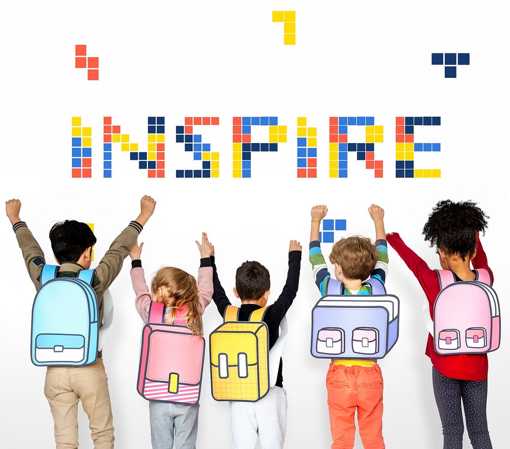 8 bit words illustration creativity | Premium Photo - rawpixel