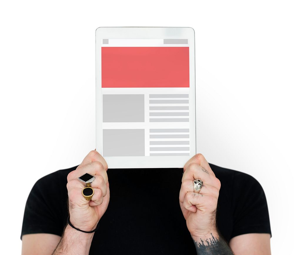 Graphic blank template web design | Premium Photo - rawpixel