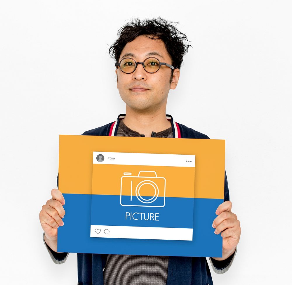 People holding placard camera icon | Premium Photo - rawpixel