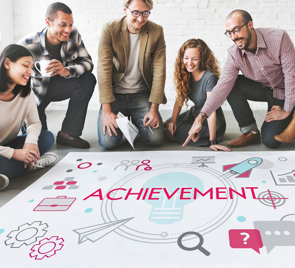 Achievement Business Development Vision Icon | Premium Photo - rawpixel