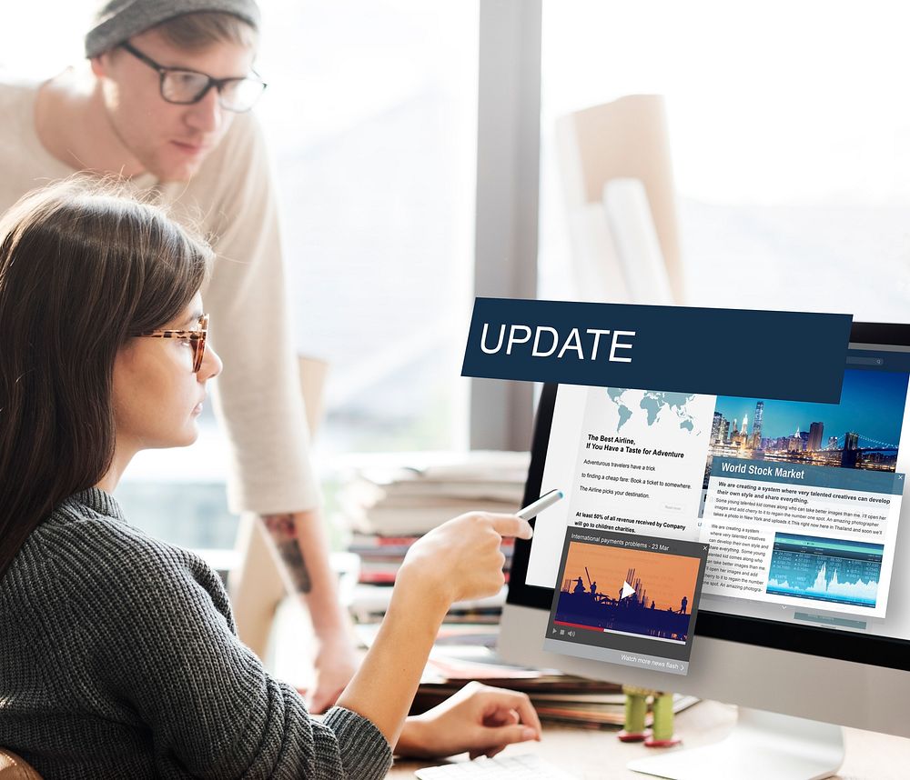 Update Trends Report News Flash | Premium Photo - rawpixel