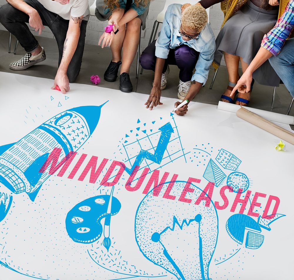 Mind Unleashed Ideas Creativity Imagination | Premium Photo - rawpixel