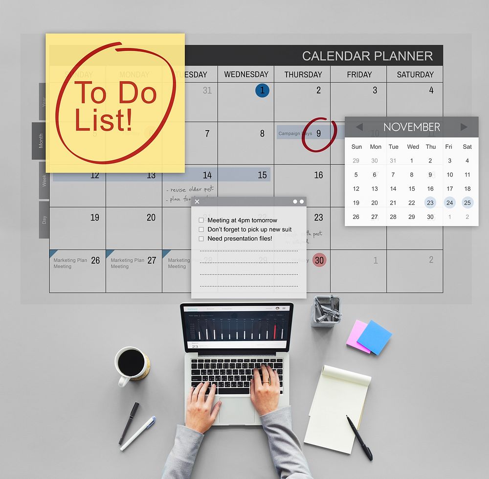 Do List Schedule Calender Planner | Premium Photo - rawpixel