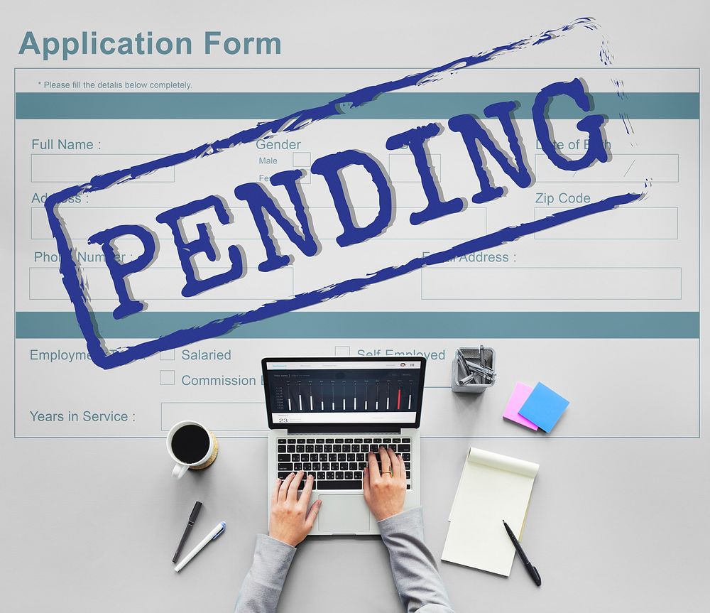 Pending Application Form Document Reply | Premium Photo - rawpixel