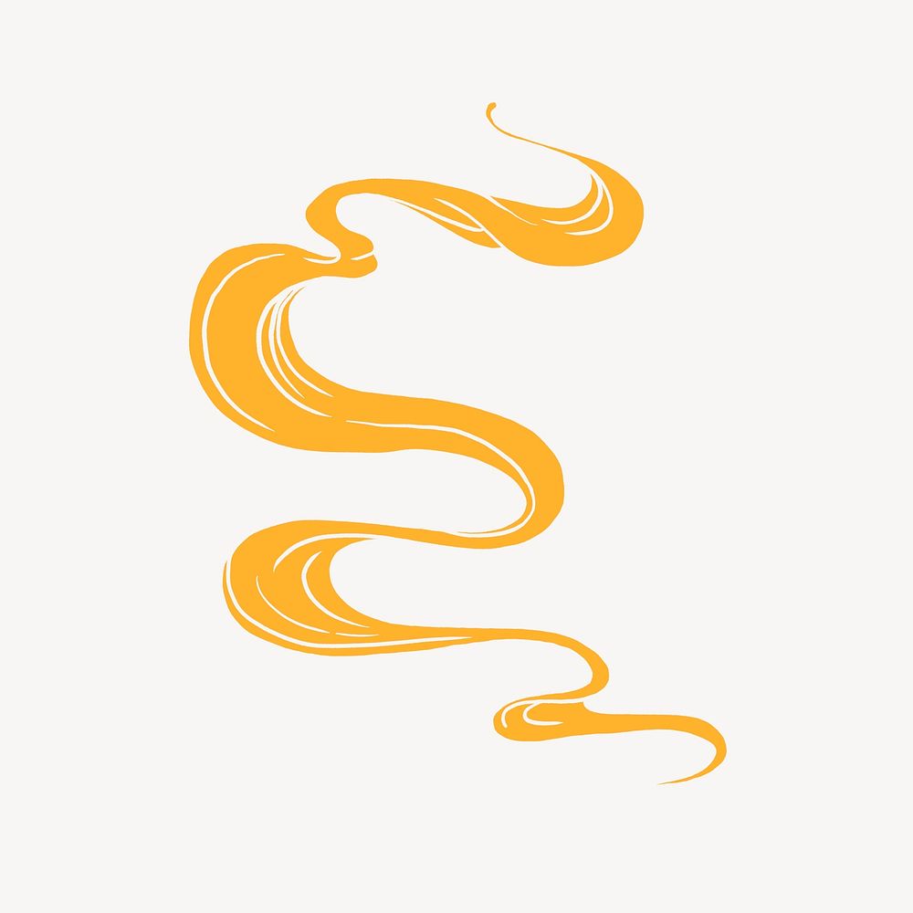 Japanese oriental smoke, abstract illustration | Premium PSD - rawpixel