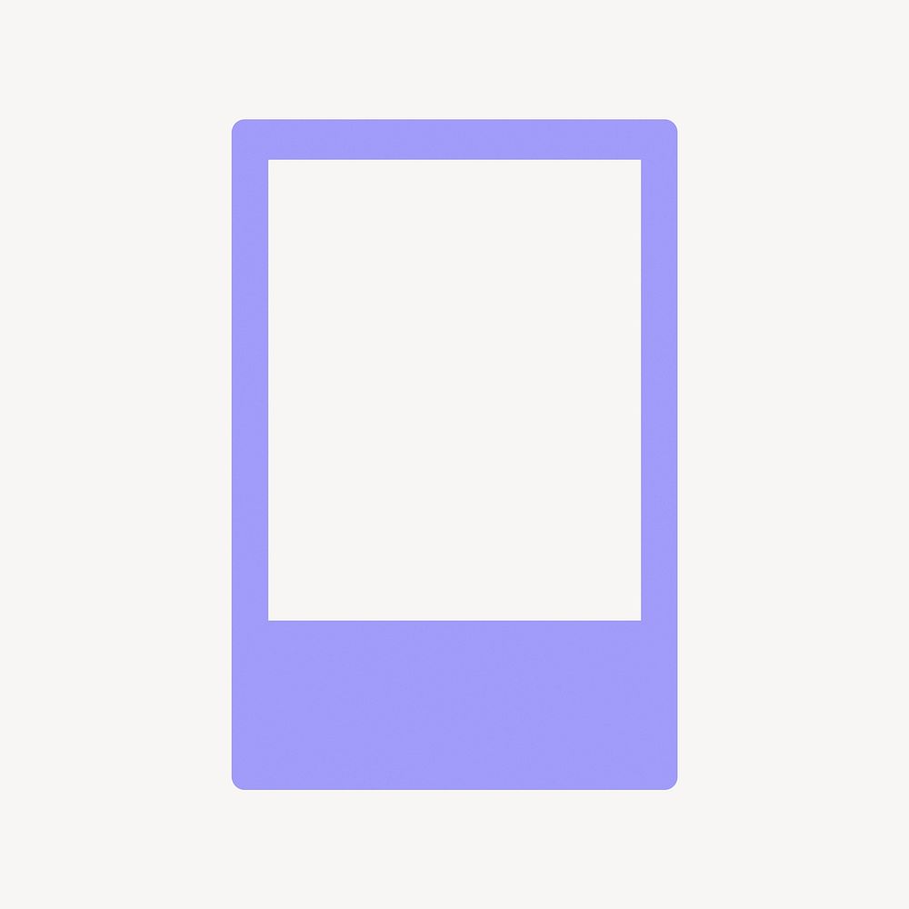 Purple instant photo frame | Free Photo - rawpixel