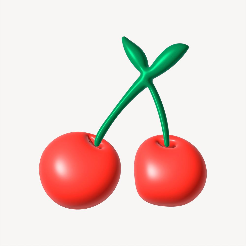 Cherry 3D illustration | Free Photo - rawpixel