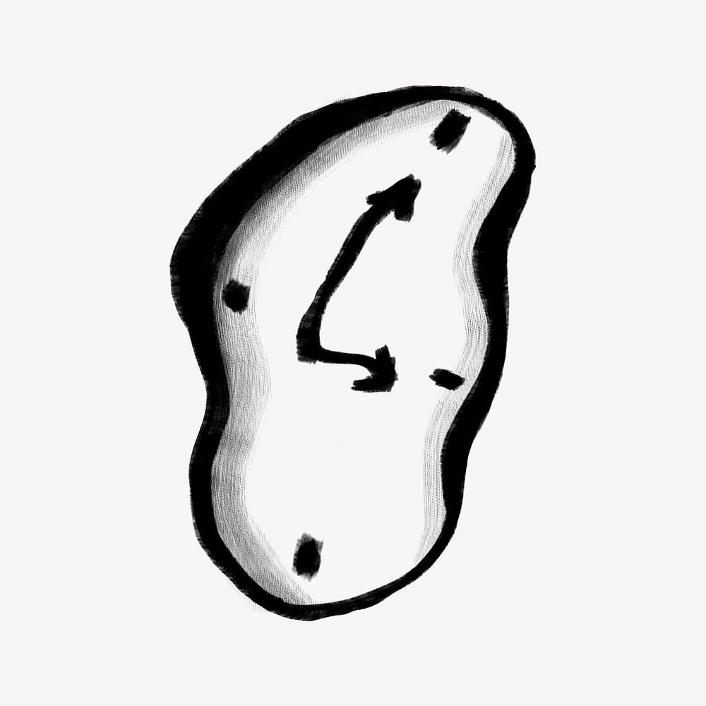 Distorted clock, time management business | Free Photo - rawpixel