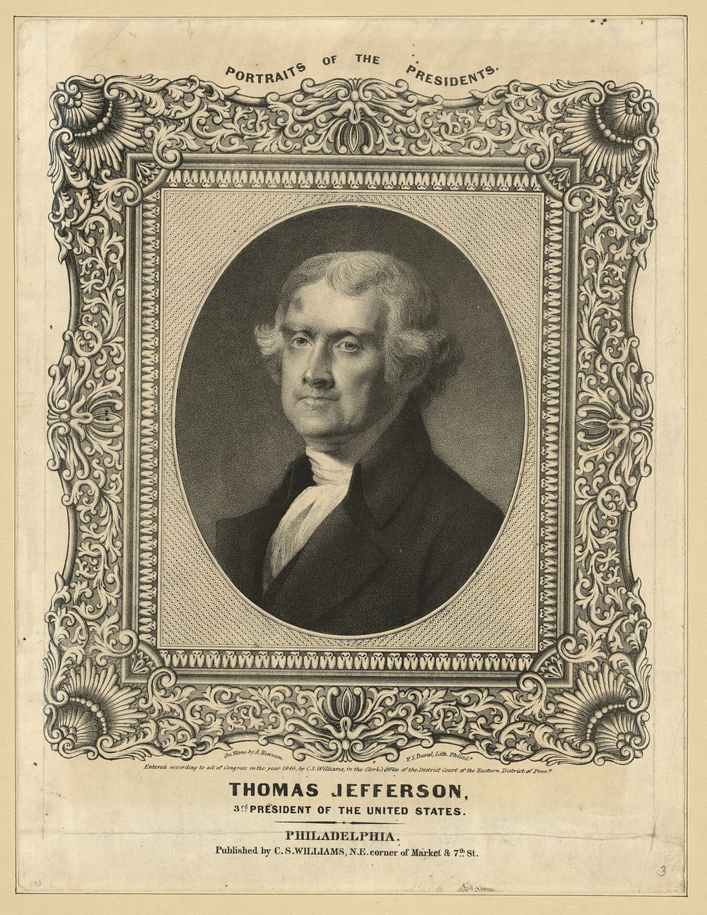 Thomas Jefferson, 3rd President of the United | Free Photo - rawpixel