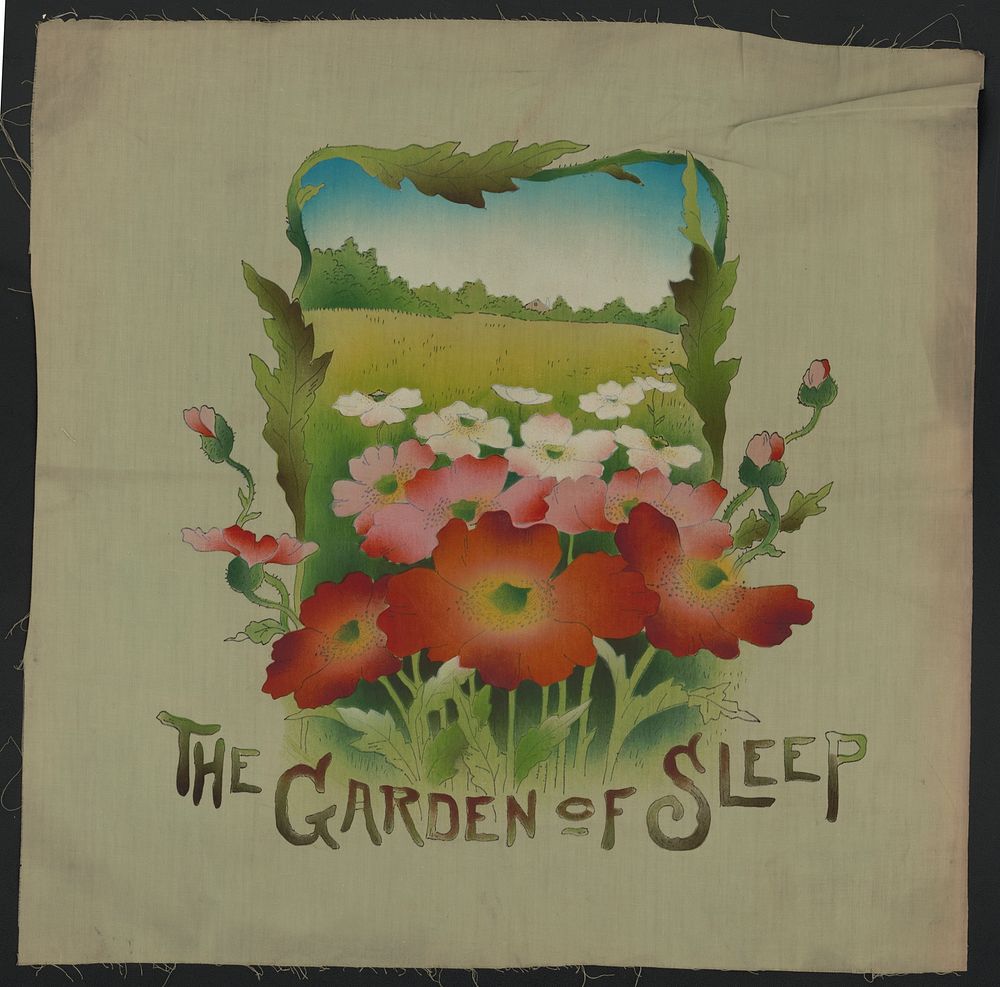 garden sleep (1906). Original Library | Free Photo - rawpixel