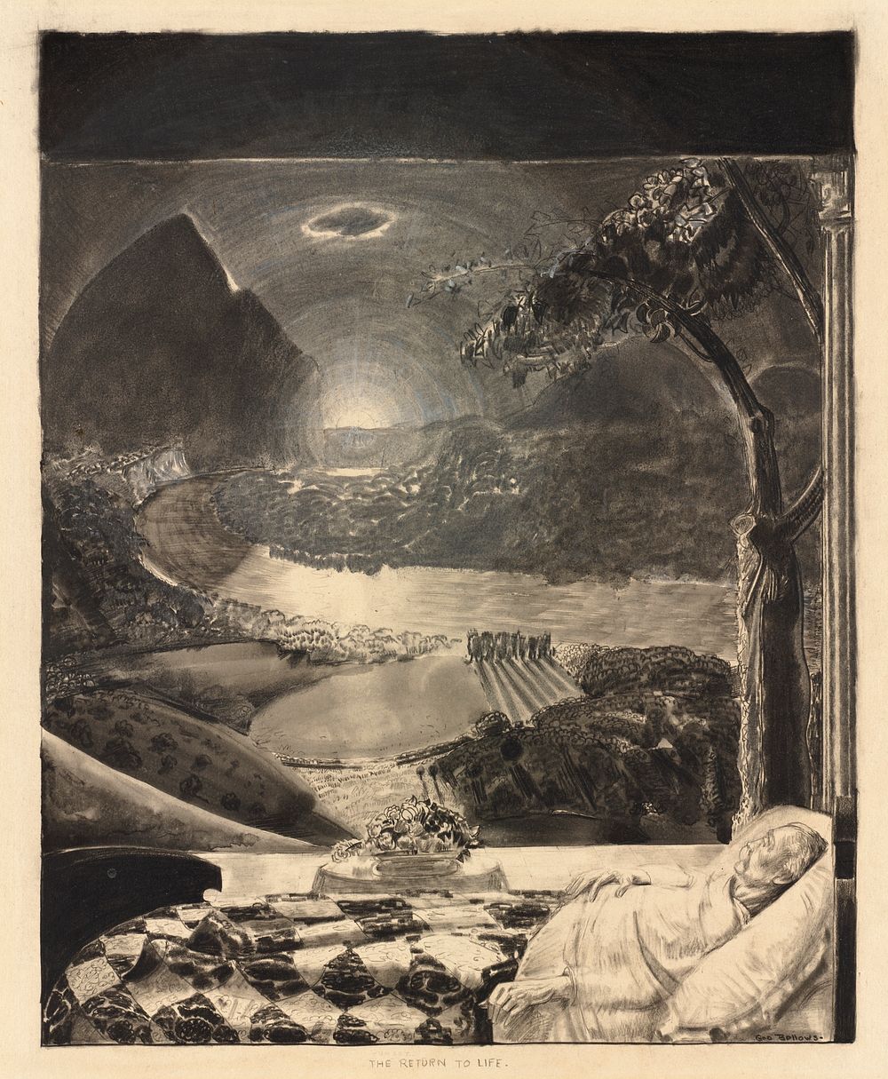 return life (1922–1923) drawing high | Free Photo Illustration - rawpixel