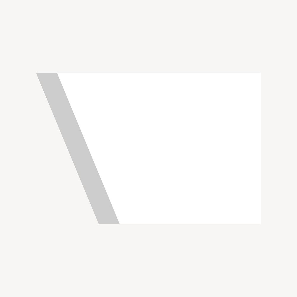 White rhombus, geometric shape collage | Premium Vector - rawpixel