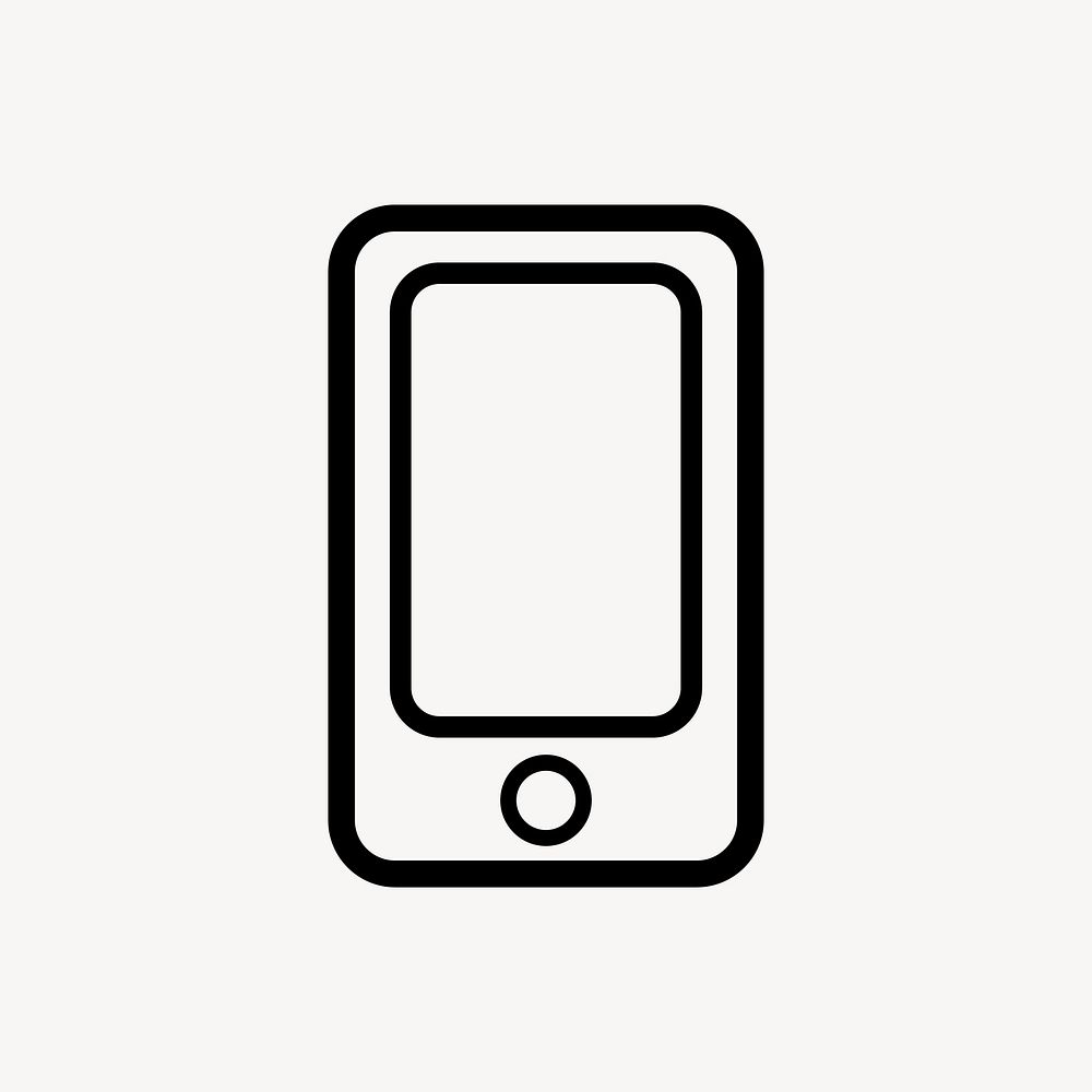 Phone icon collage element vector | Premium Vector - rawpixel