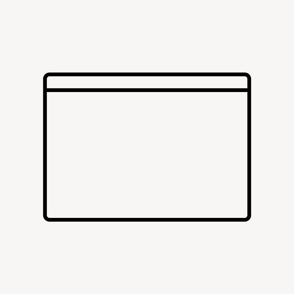 Popup window icon, outlined graphic | Premium Vector - rawpixel Popup window icon, outlined graphic | Premium Vector - rawpixel