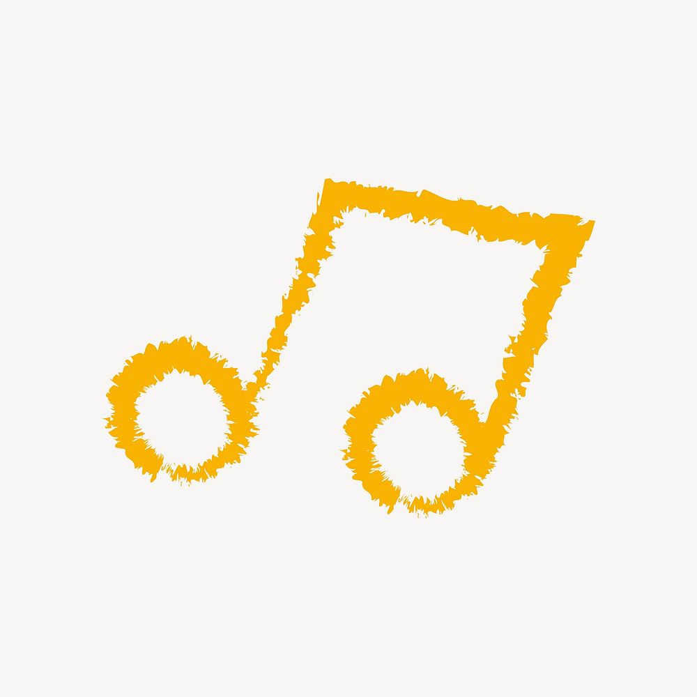 Musical note collage element vector | Premium Vector - rawpixel