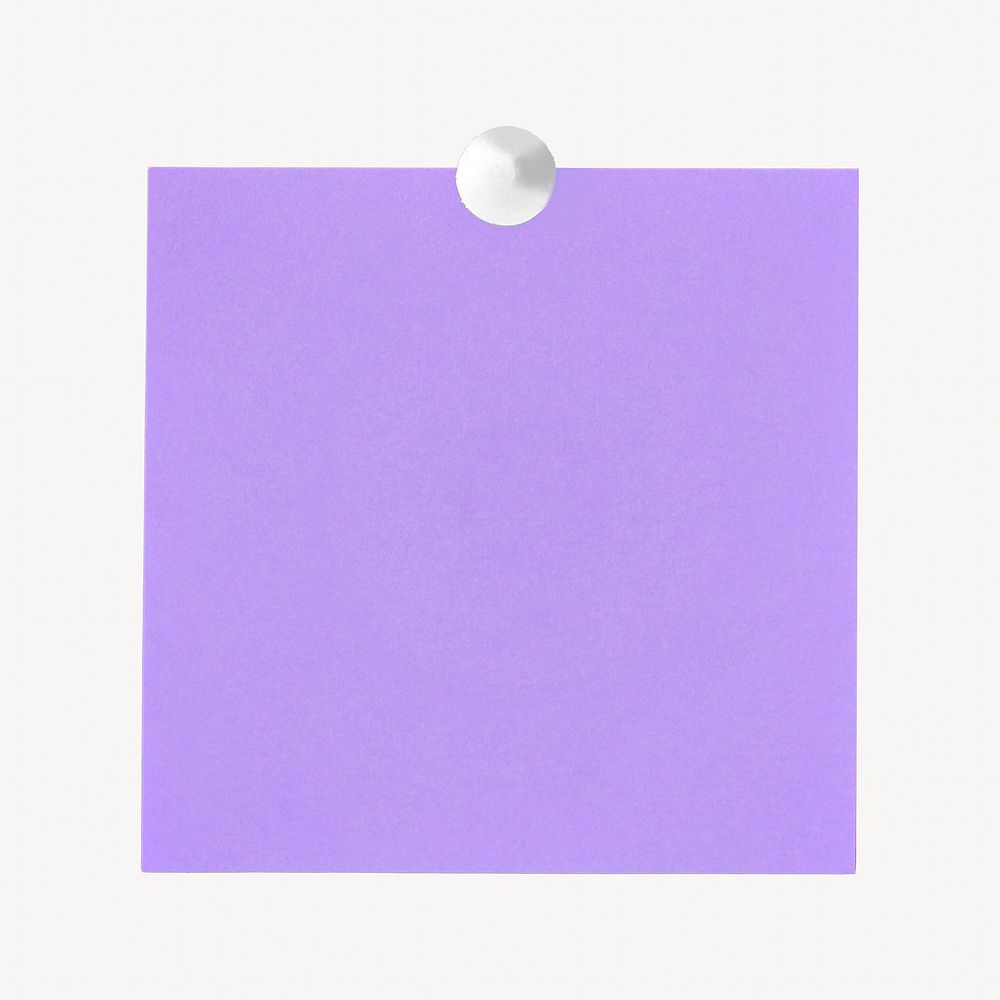 Purple sticky note, stationery design | Premium Photo - rawpixel