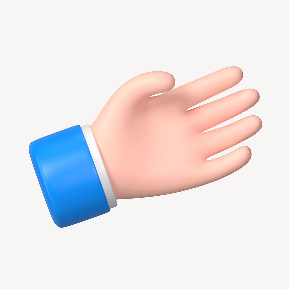 3D hand clipart, business employment, | Premium PSD Illustration - rawpixel