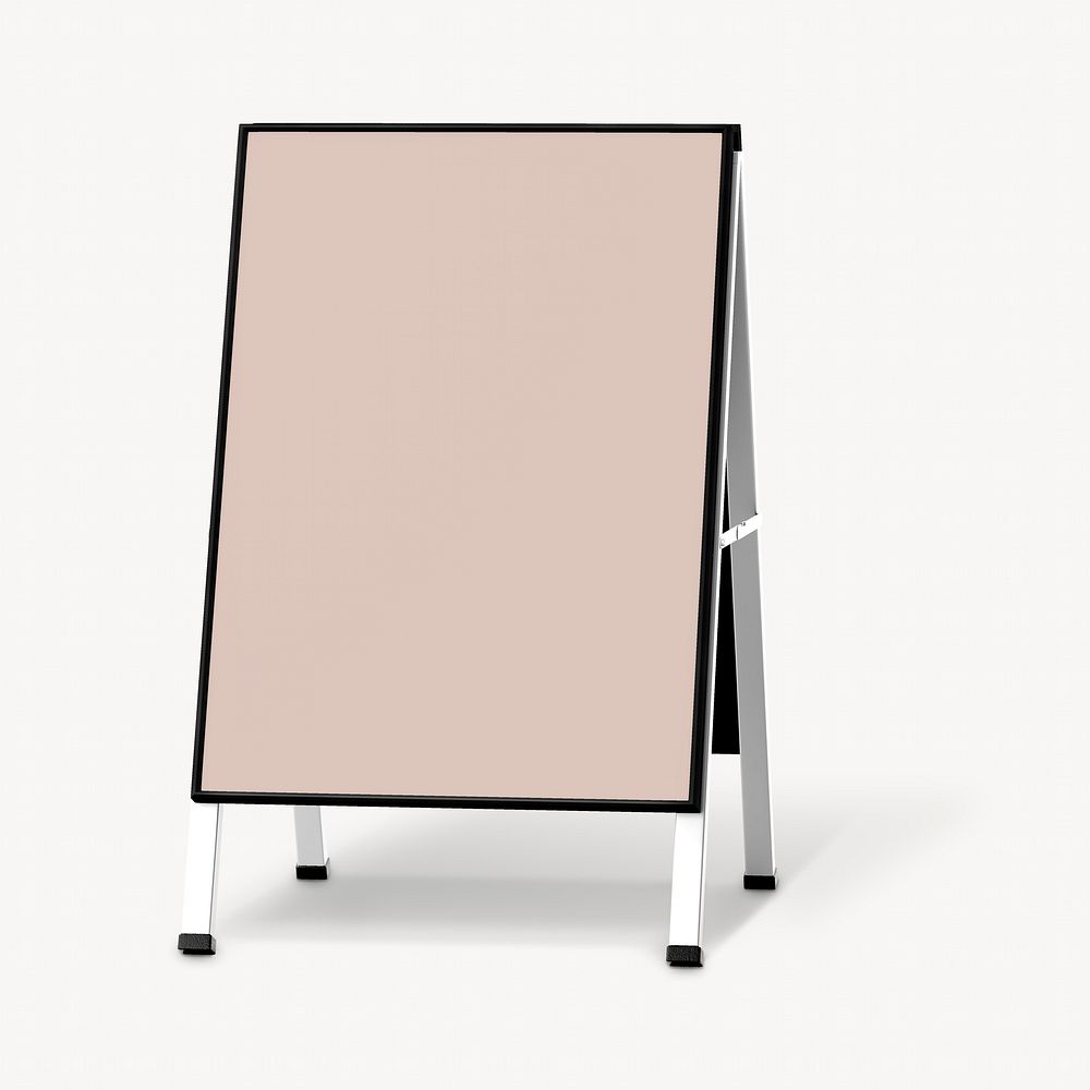 Beige a-frame sign blank design | Free Photo - rawpixel