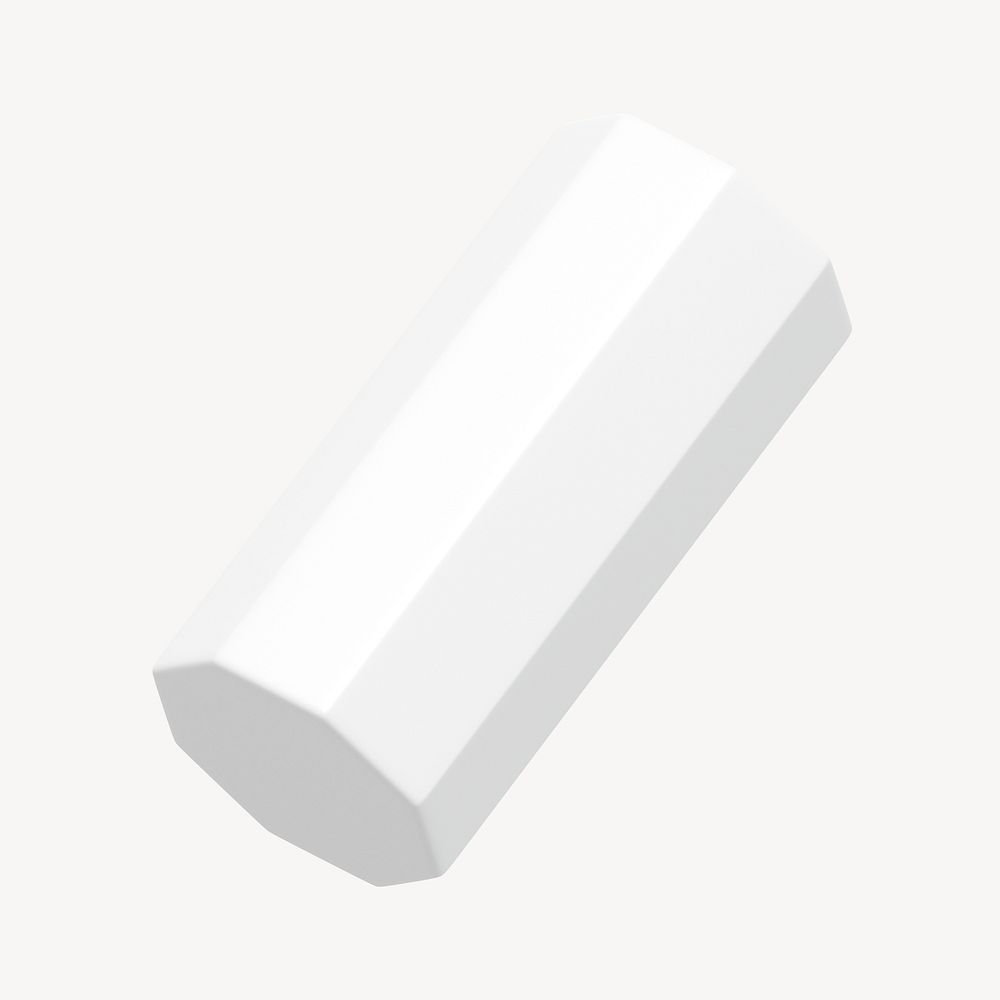 3D white octagonal prism, geometric | Free Photo - rawpixel 3D white octagonal prism, geometric | Free Photo - rawpixel