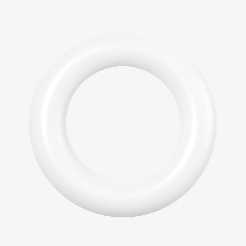 torus ring shape, 3D clipart | Free Photo - rawpixel